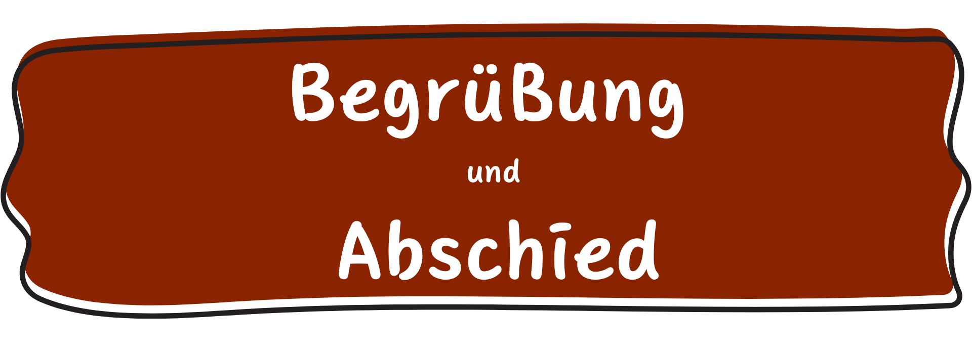 Begrüßung Verabschieden - GERMANNIKA Begrüßung Verabschiedung Anfänger