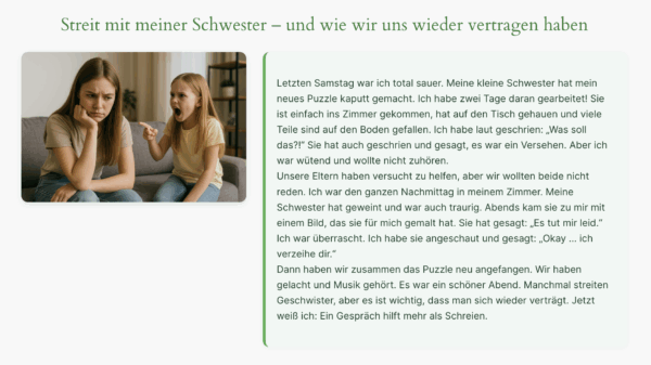 Familie und Alltag – Leselektüre auf A2-Niveau | Germannika